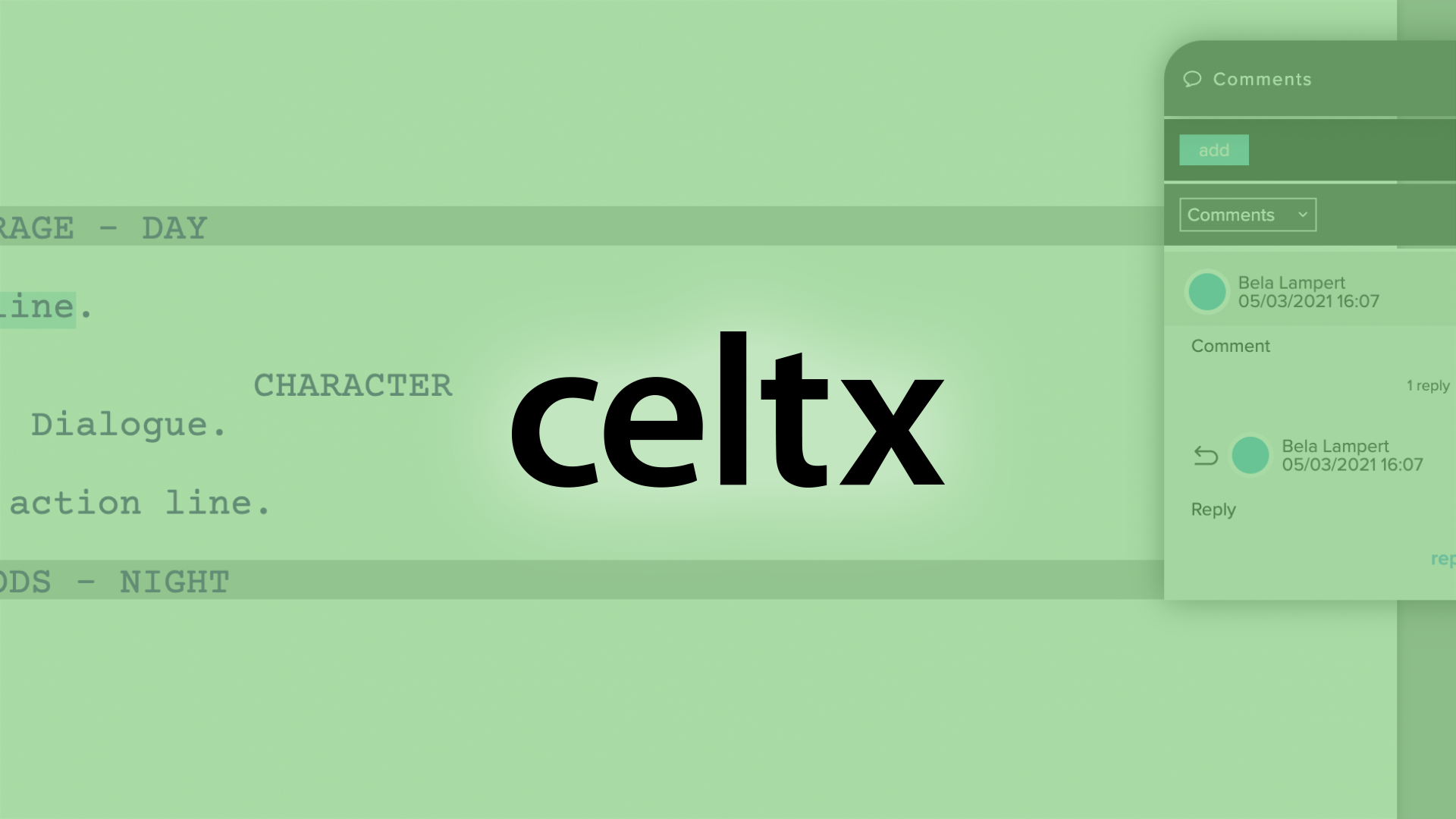 Celtx Bela Lampert