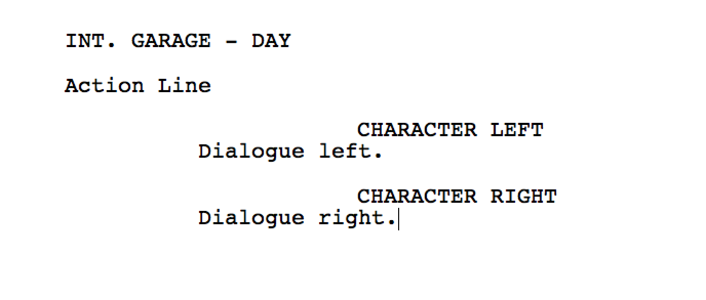 How To Write Dual Dialogue In Movie Magic Screenwriter Bela Lampert